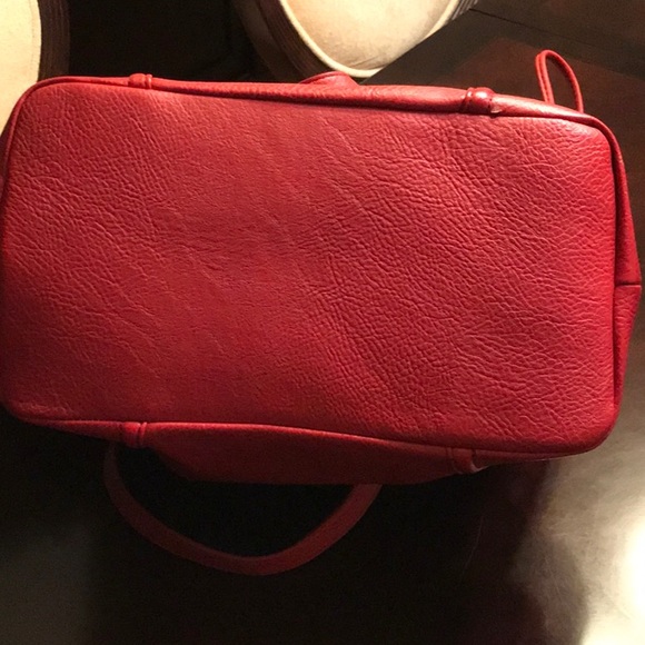 Calvin Klein | Bags | Calvin Klein Tote Handbag Large Red | Poshmark